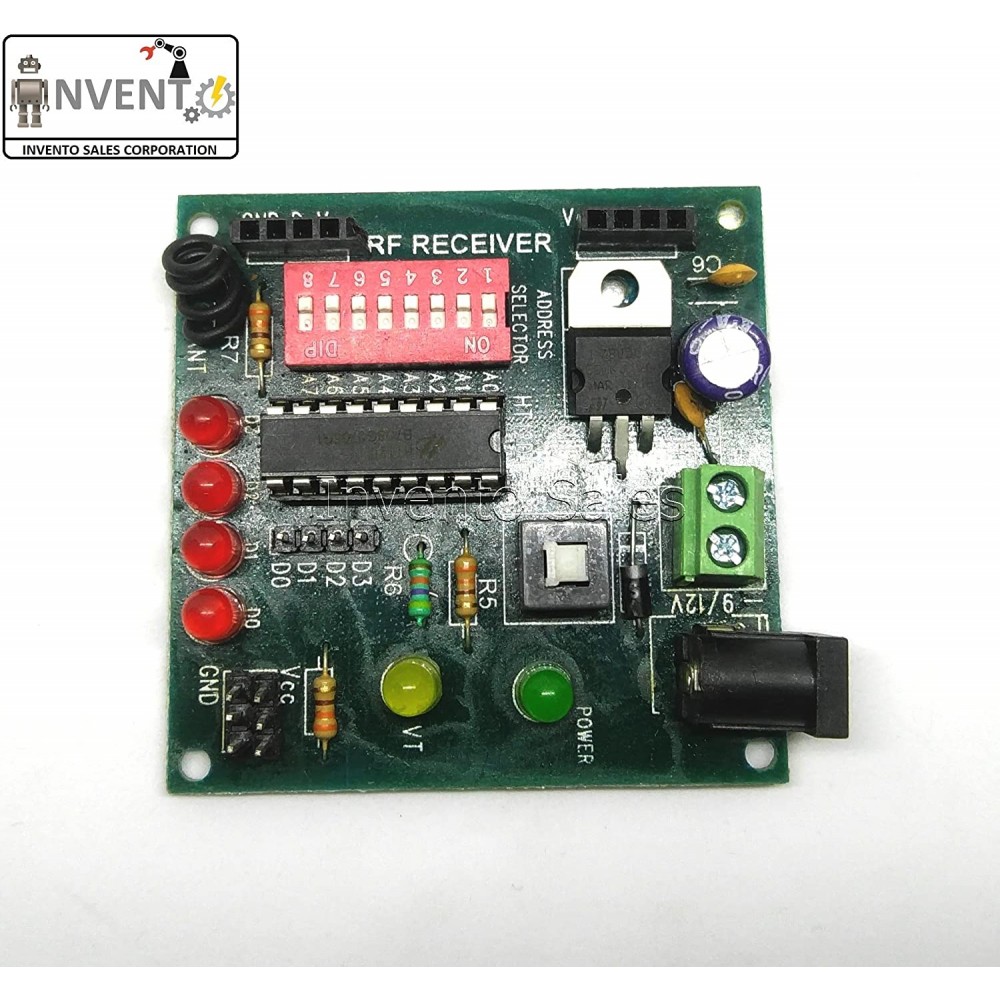 315/433/434/435/866 MHZ Wireless RF Transmitter Receiver Board with HT12D HT12E